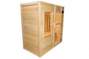 3 Person Infrared Sauna | Toxin-Free & Lifetime Guarantee | SaunaRay